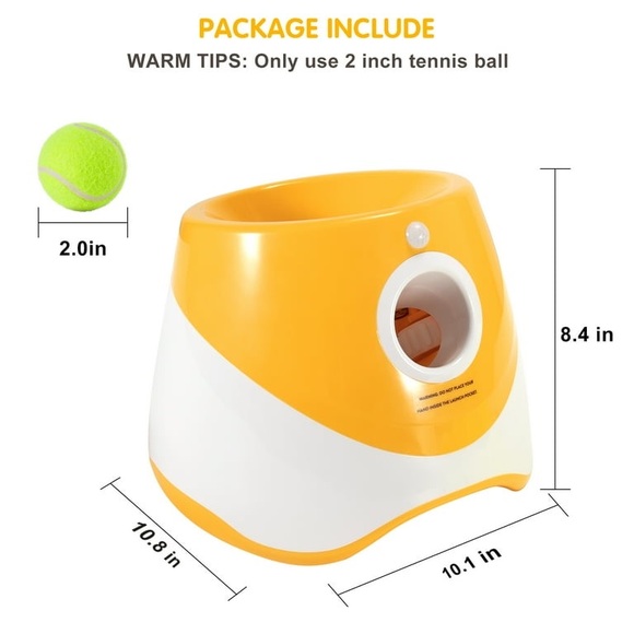 Dog | Dog Ball Launcher 3 Distance Settings Includes 3 Mini Tennis ...